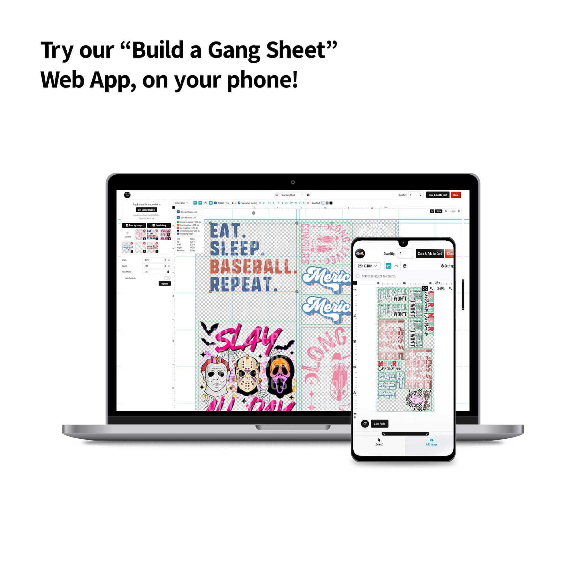 Custom Gang Sheets – dBoldTees & DTF Transfers